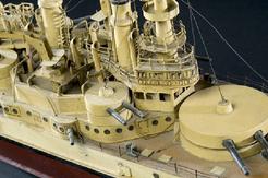 Model; Battleship, USS Oregon, 36 inch.
