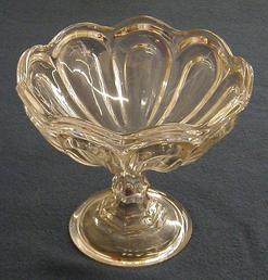 Pattern Glass; Seneca Loop, Compote, 9 inch.