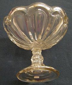 Pattern Glass; Seneca Loop, Compote, 9 inch.