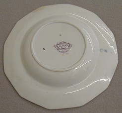 Ironstone; Morley (Francis), Zamara Pattern, Soup Plate, Transfer ...