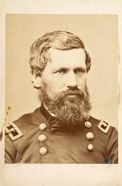 Albumen Photograph; Civil War, Portrait, Major General OO Howard.