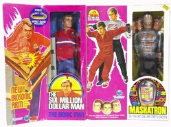 Action Figure (2); Six Million Dollar Man, Kenner, Steve Austin ...