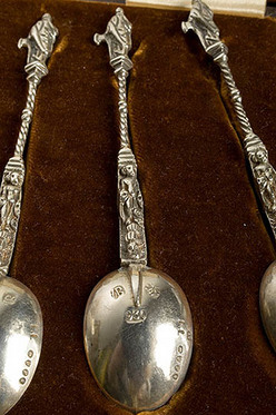 Apostle Spoon (06); Sterling Silver, Original Box, 5 inch.