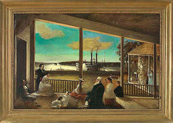 Antrobus, John; Oil on Canvas Painting, (attributed), Family on ...