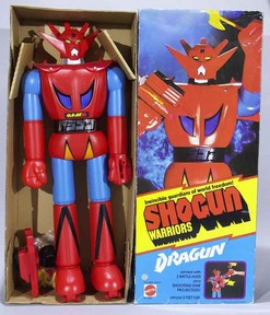Action Figure (4); Shogun Warriors, Bandai/Mattel, Original Boxes, 24 inch.