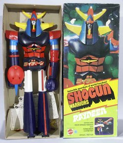Action Figure (4); Shogun Warriors, Bandai/Mattel, Original Boxes, 24 inch.