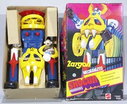 Action Figure (4); Shogun Warriors, Bandai/Mattel, Original Boxes, 24 inch.