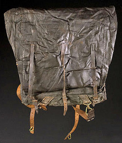 Accouterment; Knapsack, Civil War, Model 1853/55, Oilcloth, NY Contract.