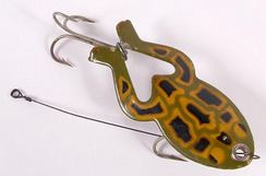 Fishing; Lure, Heddon, Spoony Frog, No 3200, Natural.