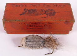 Fishing; Lure, Tuttle (OC), Devil Bug Mouse, Box.