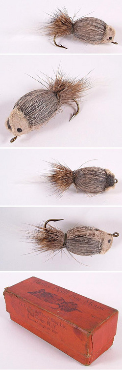 Fishing; Lure, Tuttle (OC), Devil Bug Mouse, Box.