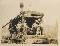 Photograph (04); Kinsey (Darius), signed, Logging Scenes.