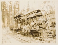 Photograph (04); Kinsey (Darius), signed, Logging Scenes.