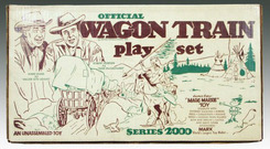 Toy Figure; Marx, Playset, Wagon Train, No 4788.