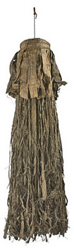 Mask; Amazonian, Wayana-Aparai, Tamoco Grass, 55 inch.