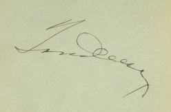 Signature; Morgan (Frank), 1940, Autograph Album Page, + Tom Mix Autograph.