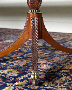 Furniture: Table-Dining; Regency Style, Mahogany, Kohlmaier (Rupert ...