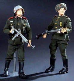 Action Figure; GI Joe (2), Soldiers of the World, German & Russian ...