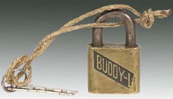 Lock; Buddy L, Padlock & Keys (2).