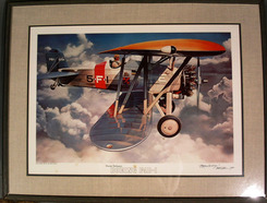 Tallman, Frank; Print, signed 1984, Boeing F4B-l.