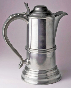 Pewter; Leonard Reed & Barton, Flagon, 10 inch.