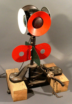 Railroad; Track Signal, Ground Throw Switch-Stand, 29 inch.