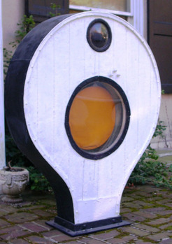 Railroad; Track Signal, Hall/Banjo Type, Platform, 54 inch.