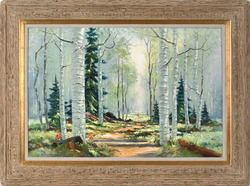 Wagner, Richard Ellis; Oil on Board Painting, signed, Landscape, Summer ...