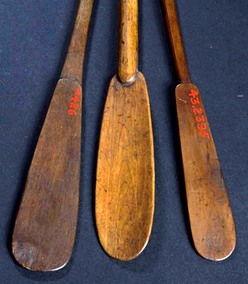 Utensil (3); Tlingit, Spoons, Soapberry, 14 inch.