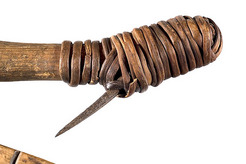 Fishing; Tlingit, Halibut Hook, Carved Bird, 12 inch.