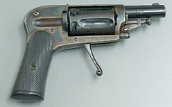 Revolver; Belgian, Pocket, Folding Trigger, 32 Caliber.