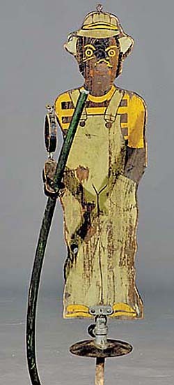 Garden Sprinkler; Sprinklin' Sambo, Hose & Fittings, 35 inch.