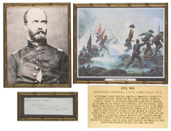 Document Signed; Armistead (Lewis), Partial, + Photo.