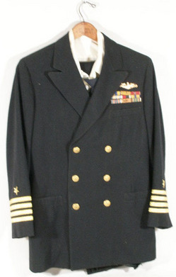 Uniform; US Navy, Submarine Service Captain, Accoutrements, WWII Era.