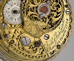 Watch-Pocket; Lockwood (Joshua), Silver, Key-Wind.