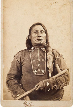 Cabinet Card Photograph; Sioux, Chief Gall.