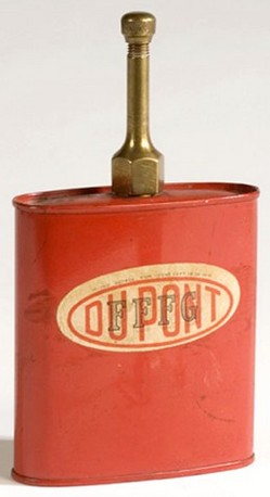 Tin-Gunpowder; DuPont, Indian Rifle Gunpowder, FFFg, 1908, 4 inch.