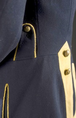 Uniform; Indian War Period, Dress Jacket, Model 1872, 7th Cavalry.