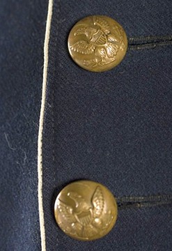 Uniform; Indian War Period, Coat, Model 1885, Enlisted Dress, 1st ...