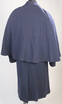 Uniform; Indian War Period, Overcoat & Cape, Model 1885, Enlisted Cavalry.