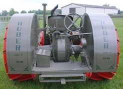 Rear end detail of the Huber Model 25-50 Farm Tractor; image credit on ...