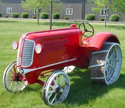 A 1940 Cockshutt Model 70 Standard Farm Tractor; image credit on full ...