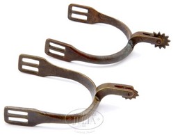 Spurs; Civil War, Confederate, Iron.