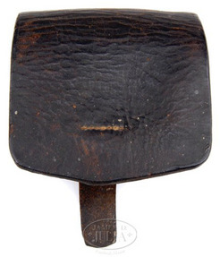 Accouterment; Cap Box, Civil War, Confederate.