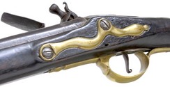 Musket; Flintlock, US Light Infantry, Revolutionary War Era, 65 Caliber.