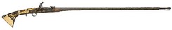 Rifle; Snaphance Lock, Bone Inlay, Turkey, 57 Caliber.