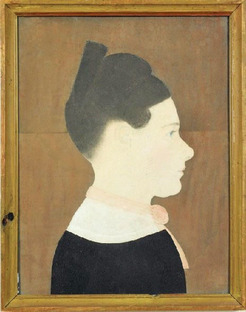 Bascom, Ruth Henshaw Miles; Pastel (2), Portraits of Otis and Harriet ...