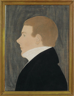 Bascom, Ruth Henshaw Miles; Pastel (2), Portraits of Otis and Harriet ...