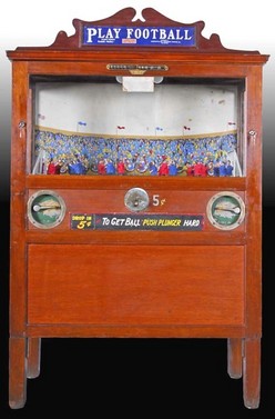 Arcade; Play Football, Chester Pollard, Soccer Game, Coin-Op.