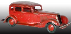 Toy Car; Cor-Cor, Graham Sedan, Pressed Steel, 21 inch.